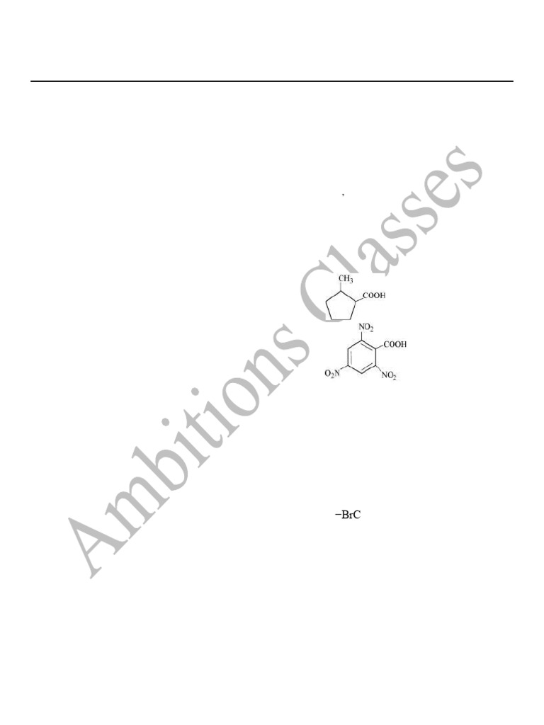 IUPAC Nomenclature Worksheet for Class 12 | PDF