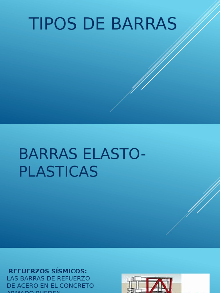 TIPOS DE BARRAS | PDF