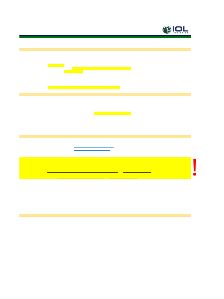 ROUTING INSTRUCTIONS - IMPORT AIR (SURABAYA) | PDF | Cargo | Logistics