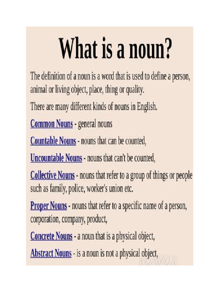 Noun | PDF