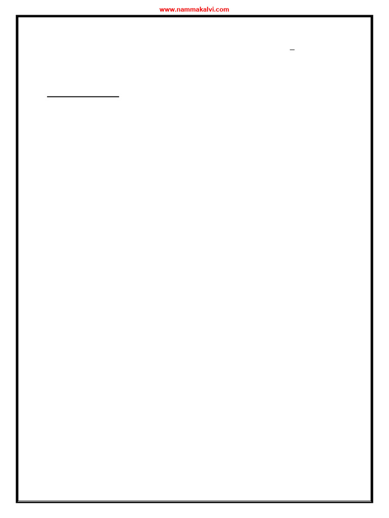 Namma Kalvi 12th Computer Applications Practical Model Question Paper ...