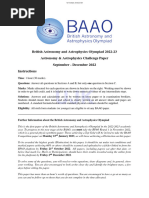Astronomy C Rules for 2025 Science Olympiad | PDF | Exoplanet | Stars