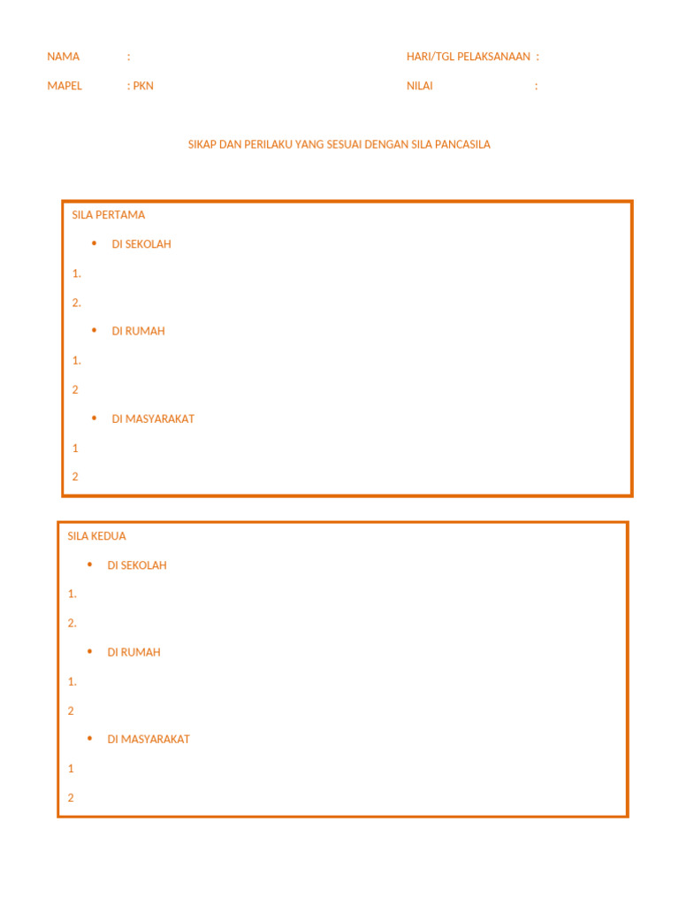 UH KE 1 PKN 2024-2025 | PDF