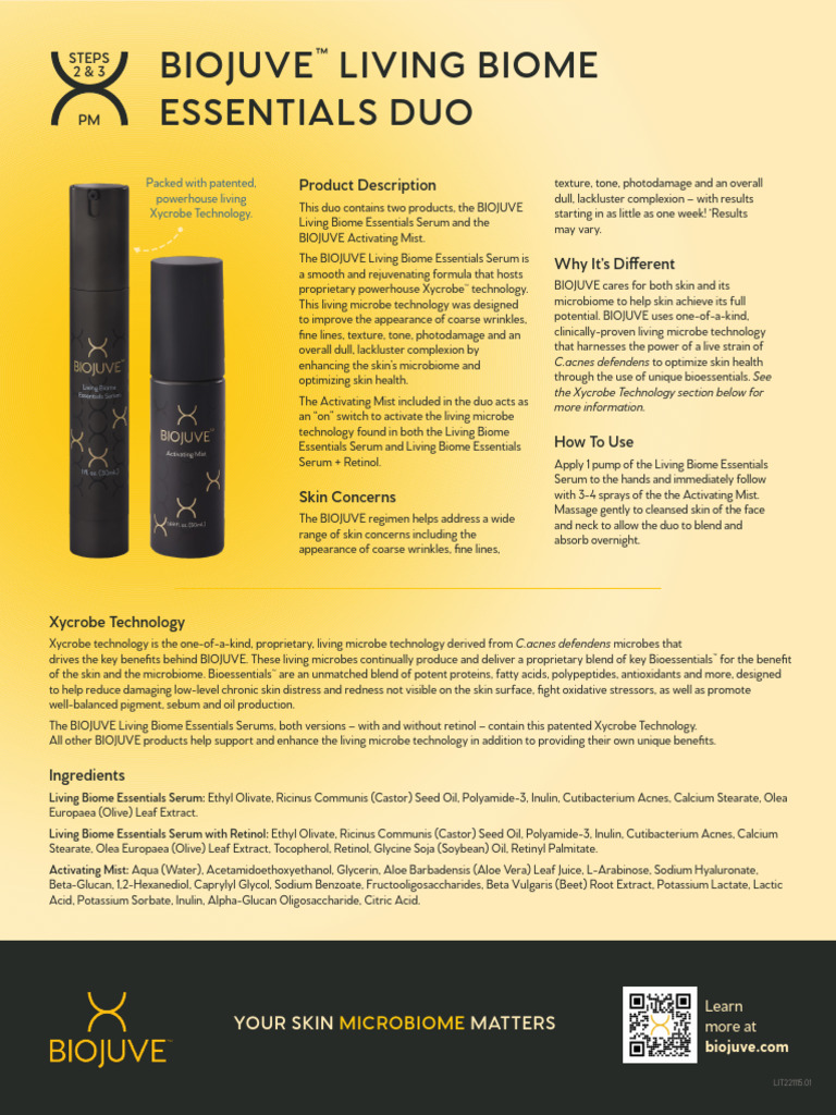 BIOJUVE ActivatingMistRefill | PDF