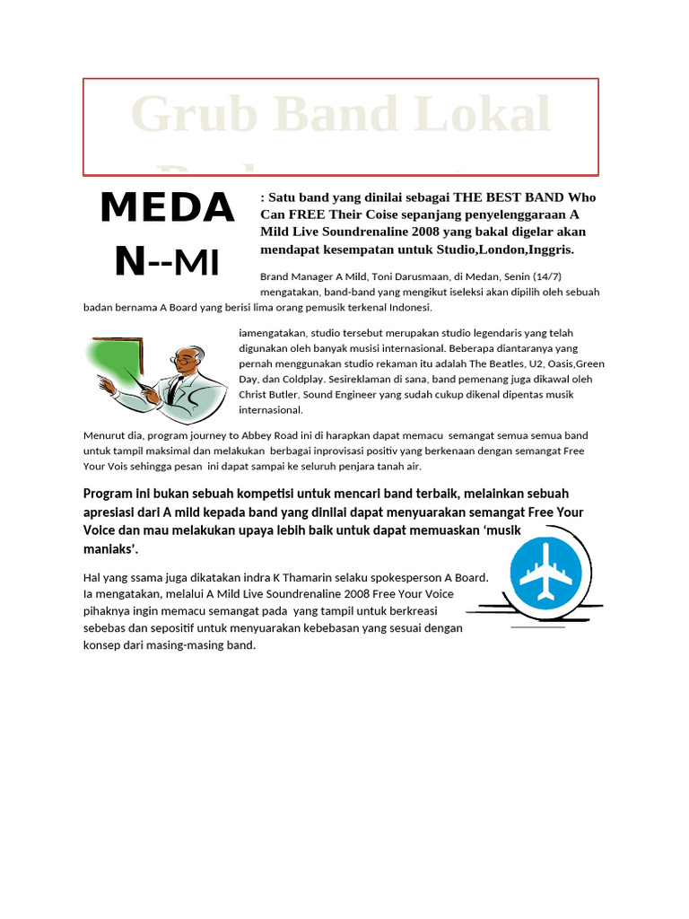 Grup Band Lokal | PDF