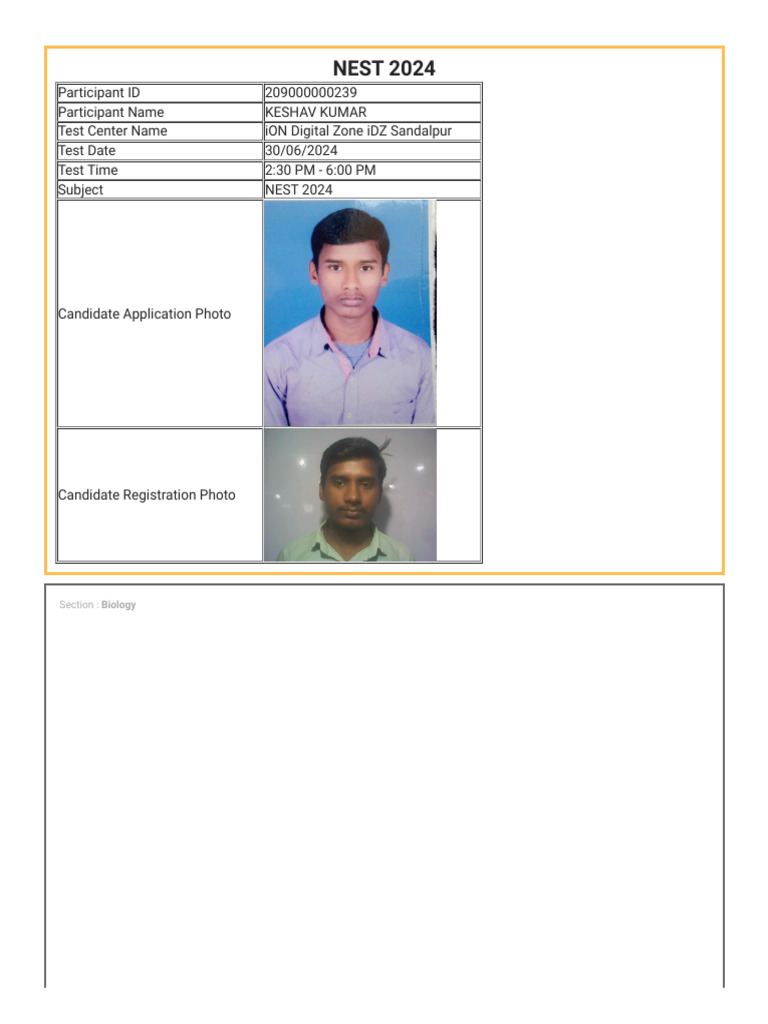 Nest 2024 | PDF | Multiple Choice | Standardized Tests