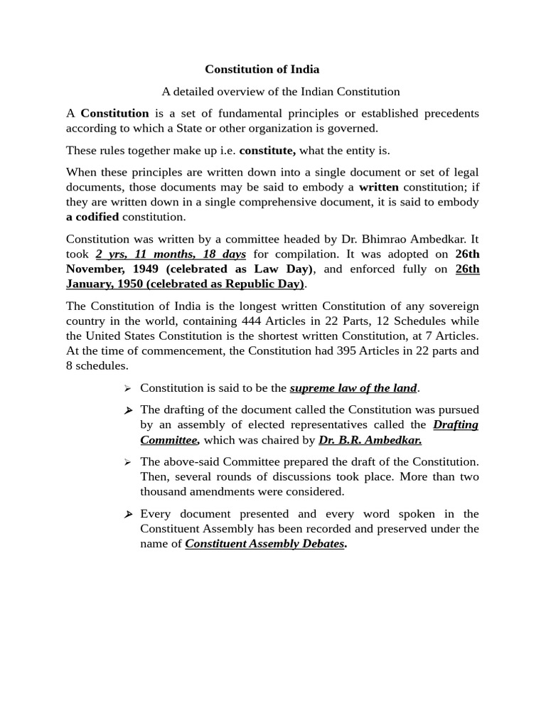 constitution | PDF | Constitution | Governance