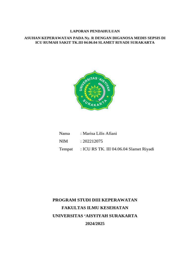 LPLK Icu Marisa | PDF