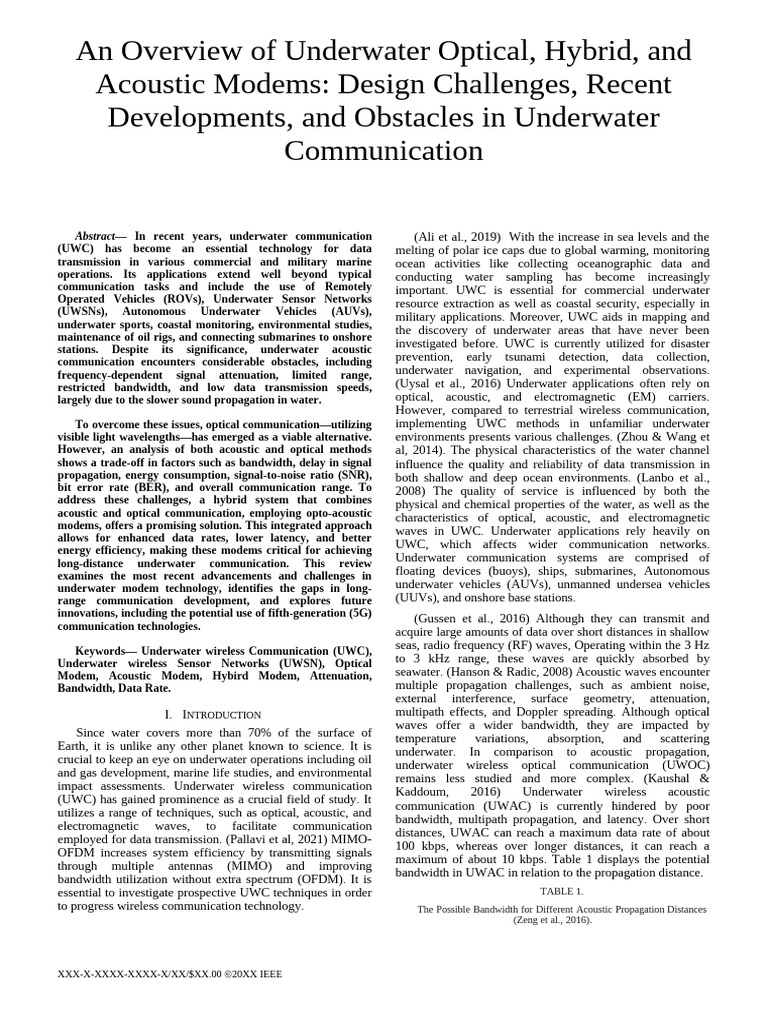 IEEE ORGINAL Conference-Template-A4 | PDF | Optics | Attenuation