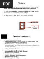 Punched Openings: Window Detailing Guide | PDF | Wall | Door