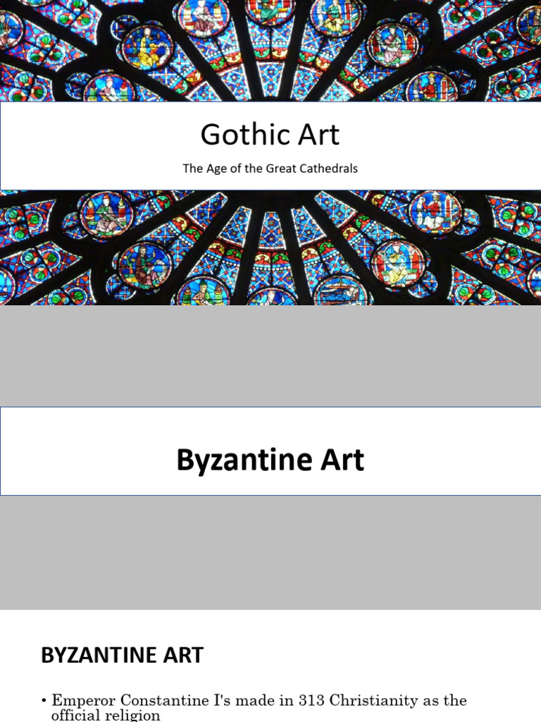 Week 1 - Gothic Art and Architecture | PDF | Gothic Architecture ...