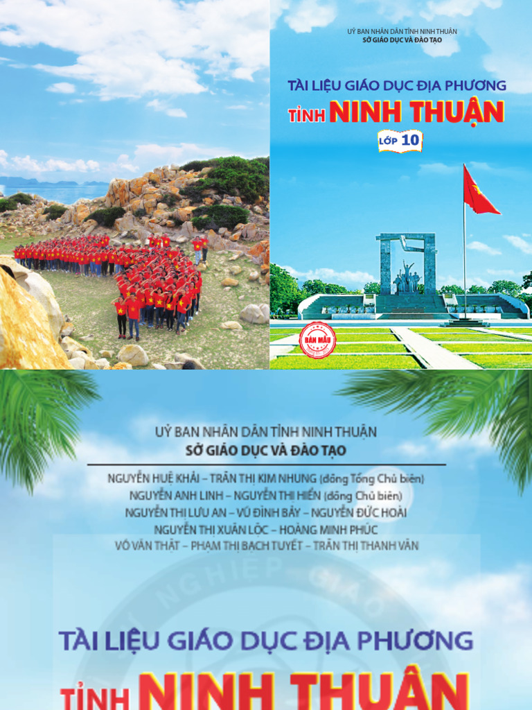 Ninh Thuan - TL GDDP Lop 10 Da Duoc Phe Duyet | PDF