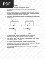 Static Latches and Registers - VLSI | PDF