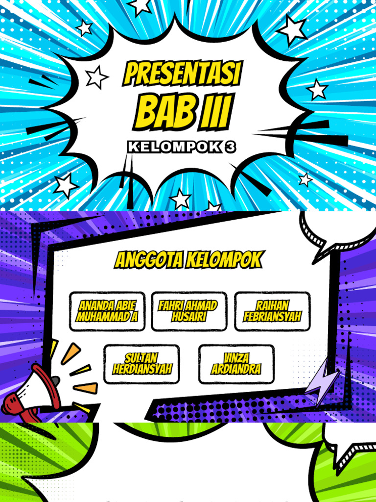 Contoh Tugas PPT Materi Bahasa Indonesia | PDF