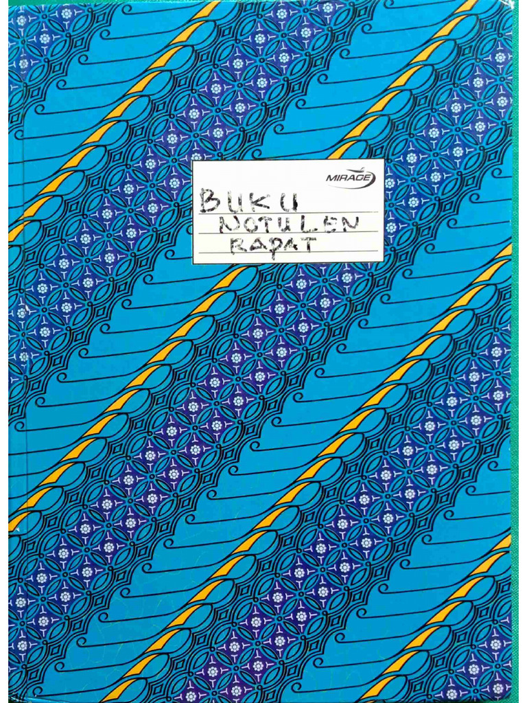 Buku Notulen | PDF