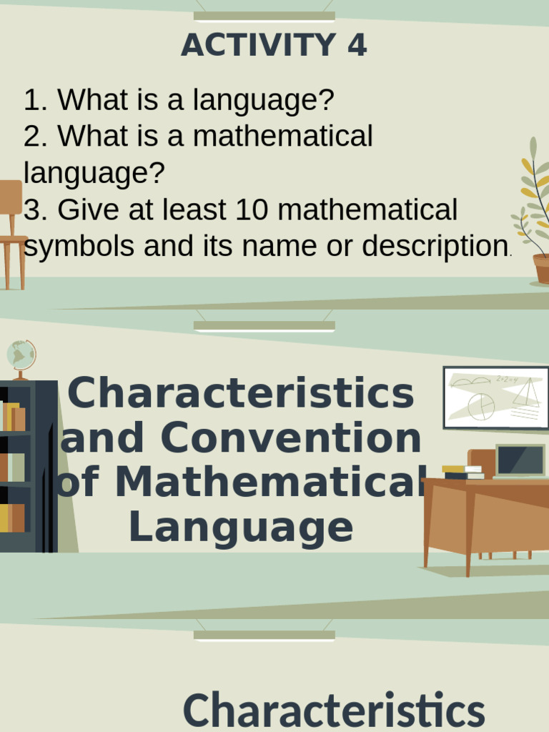 Mathematical Language | PDF | Mathematics | Ratio