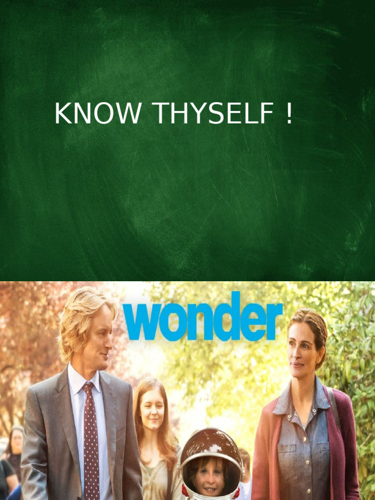 Know Thyself | PDF | Wellness