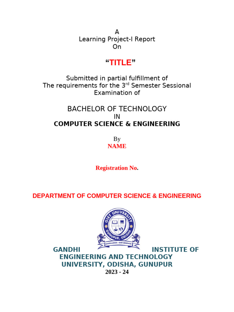 Learning Project-I Annexure-4 | PDF | Technology & Engineering