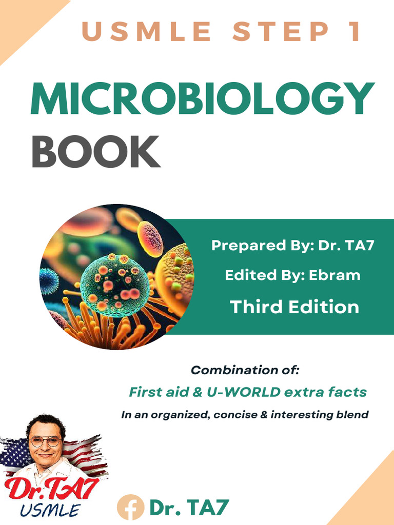 DR Ta7 Microbiology Notes 2024 PDF Hxy | PDF | Staphylococcus | Staining