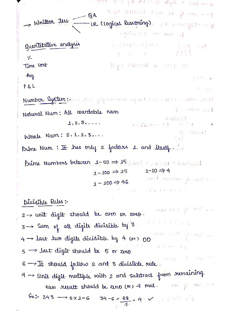 CRT Aptitude Notes | PDF