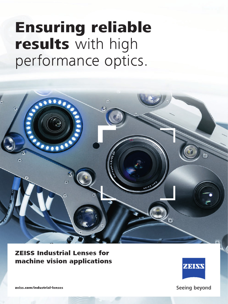 Brochure Zeiss Industrial Lenses | PDF | Camera Lens | Aperture