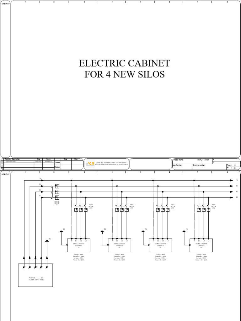 Electrical Cabinet Design for Silos | PDF | Electrical Engineering ...