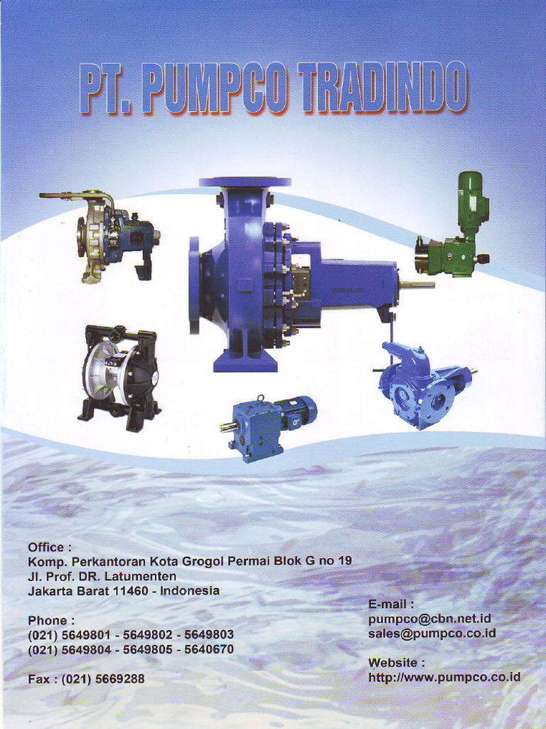 General Katalog PUMPCO | PDF | Finance & Money Management
