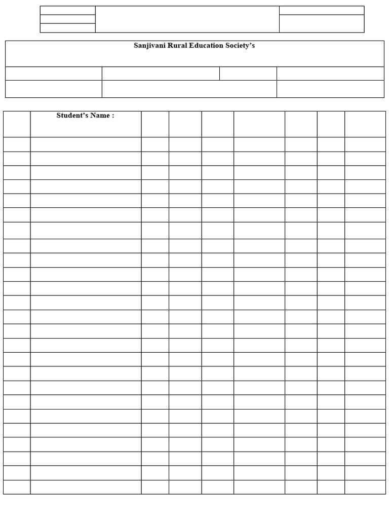 Internal Assessment Record 2024-25 | PDF