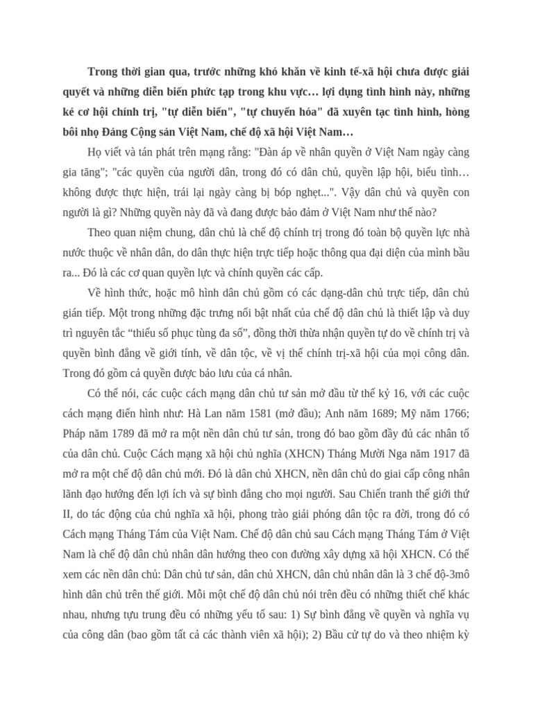 Trong TH I Gian Qua | PDF