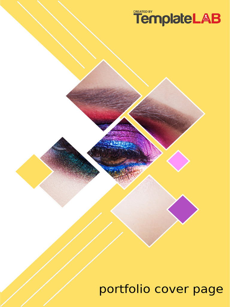 Portfolio Cover Page Template | PDF