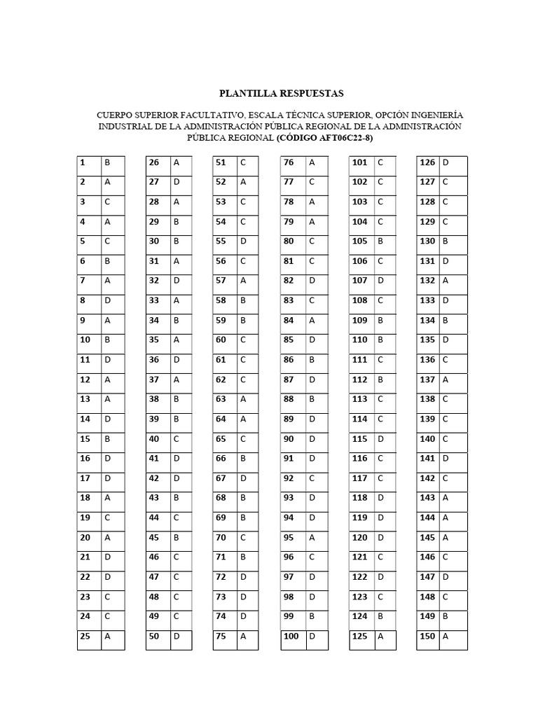 Plantilla Respuestas | PDF