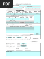 Zahtjev I Izjava Prevoz Radnika | PDF