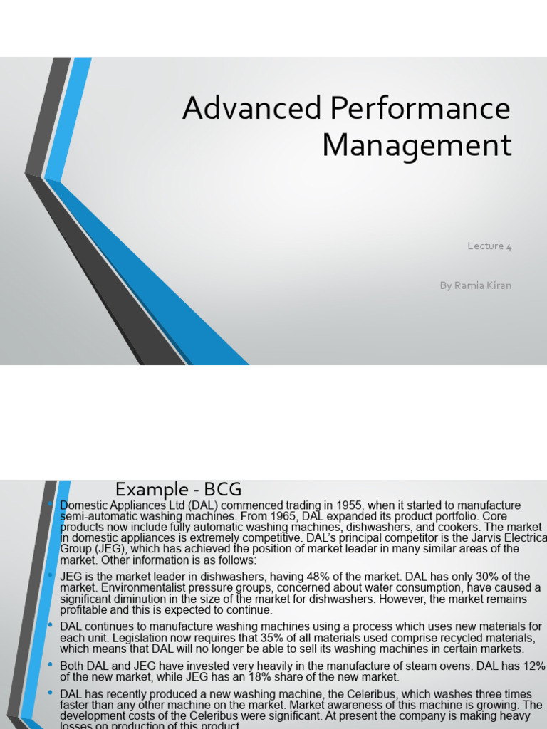 7 APM L4 | PDF | Benchmarking | Business