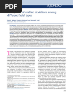3° Midline Deviation Treatment Mechanics | PDF | Orthodontics ...