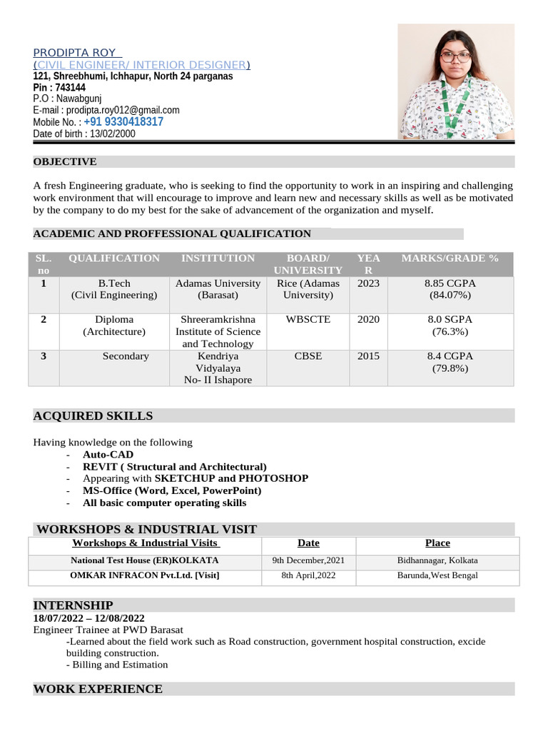 PRODIPTA.ROY_CV | PDF