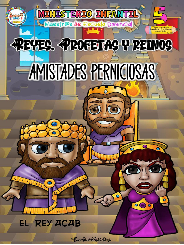 El Rey Acab - Lección 5 | PDF | El antiguo Israel y Judá | Libros de reyes