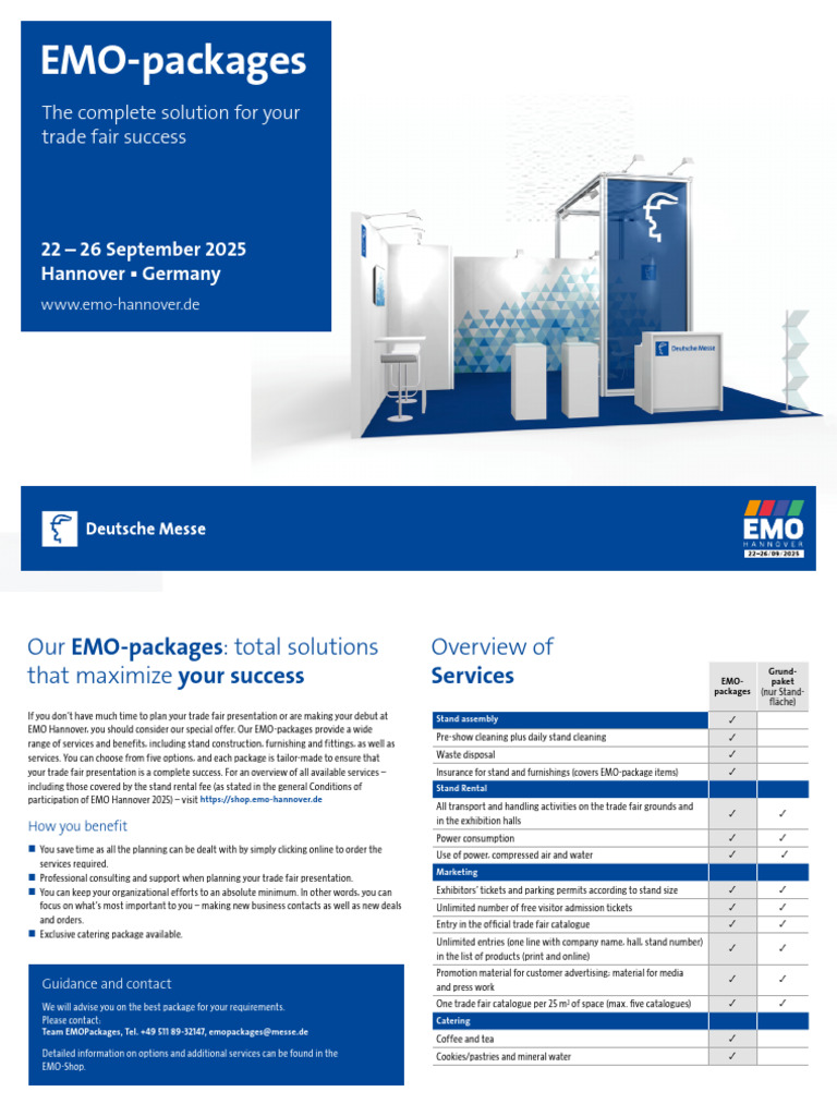 EMO - Hannover - 2025 - 2 - Detailed - Iformationen - About - EMO ...