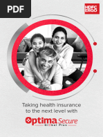 Optima Secure Brochure | PDF | Insurance | Deductible