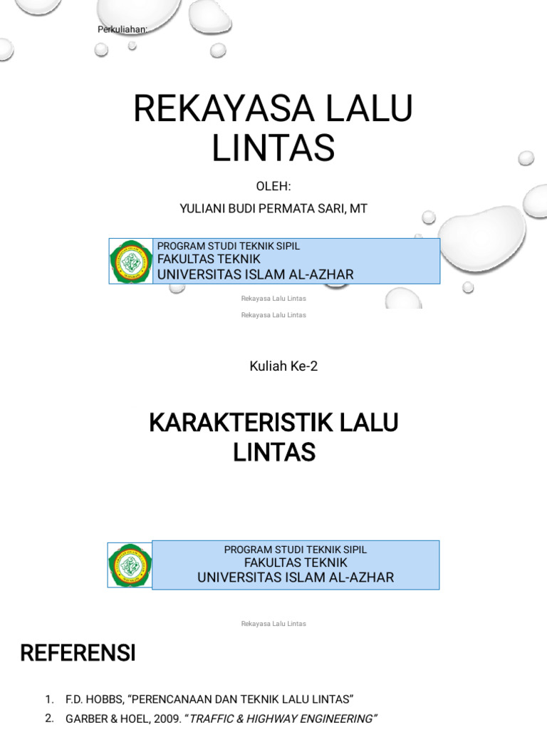 Kuliah 2 - RLL - Karakteristik | PDF