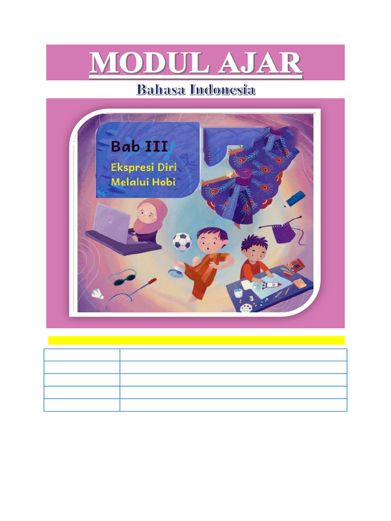 Modul Ajar BAB III | PDF