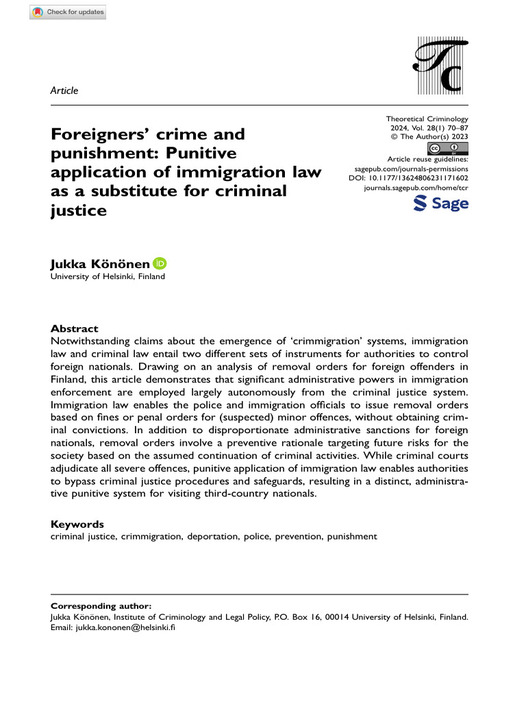 Journal Article | PDF | Crimes | Crime & Violence