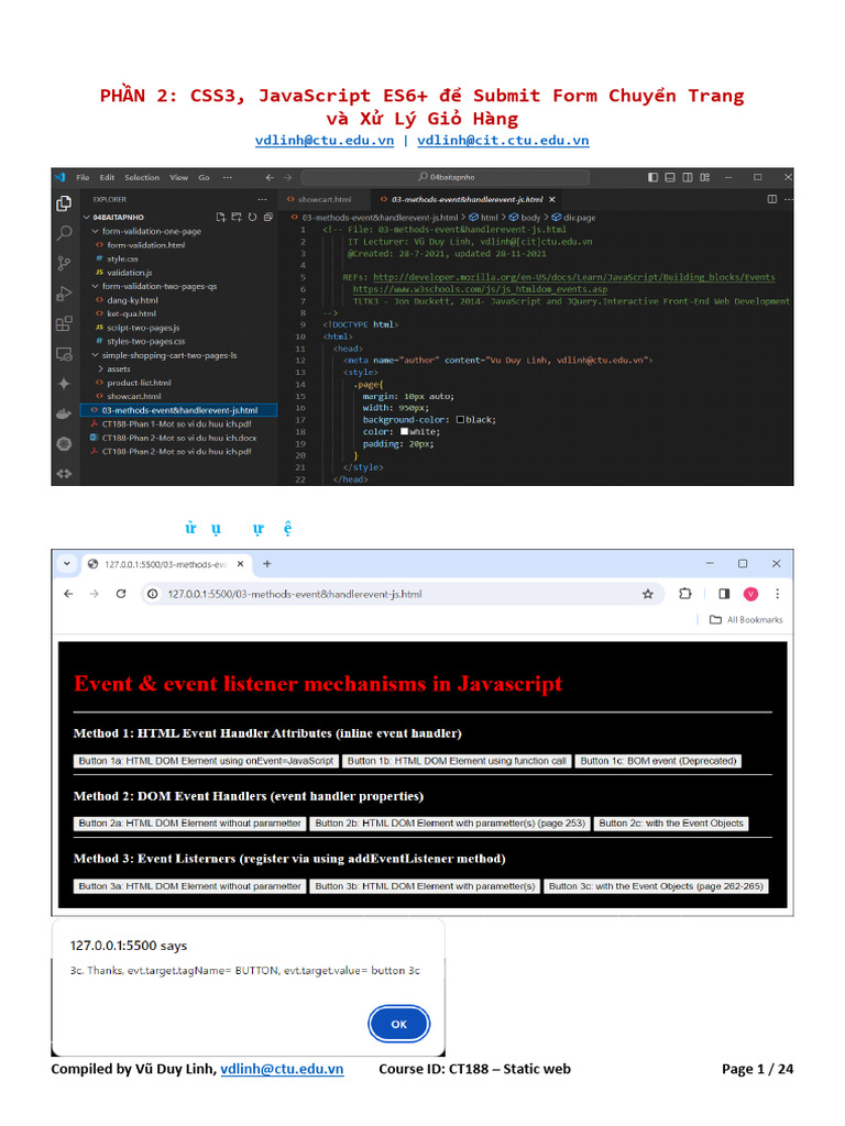 CT188-Phan 2-Mot So VI Du Huu Ich | PDF