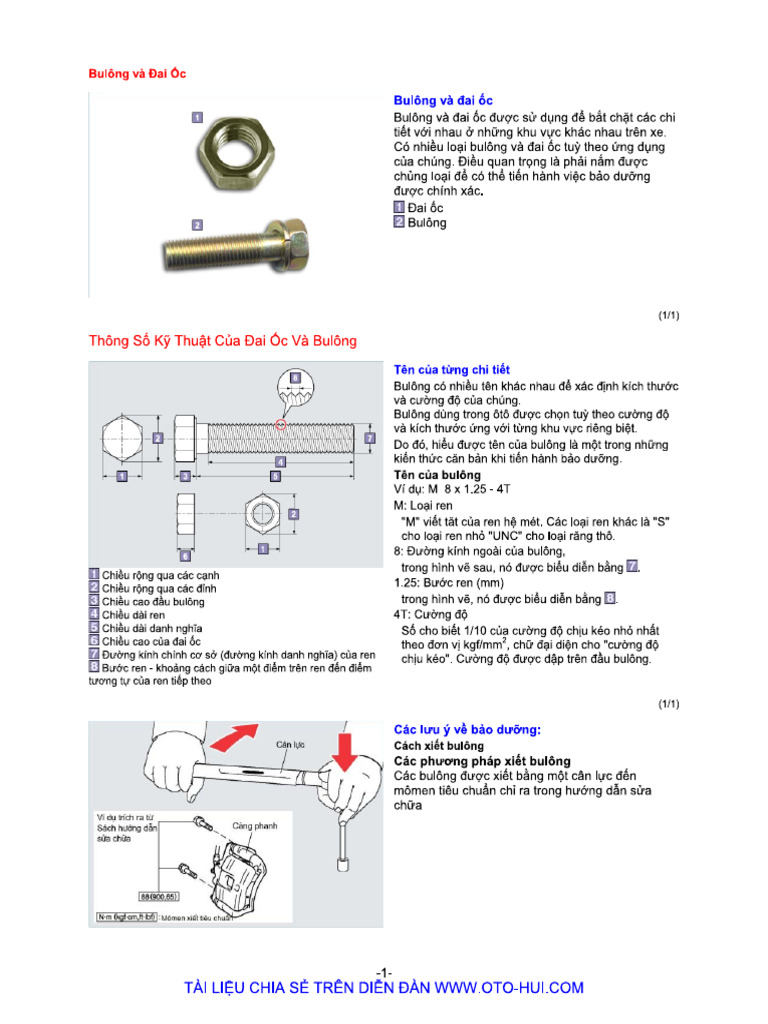Huong Dan Ve Bulong - Dai Oc | PDF
