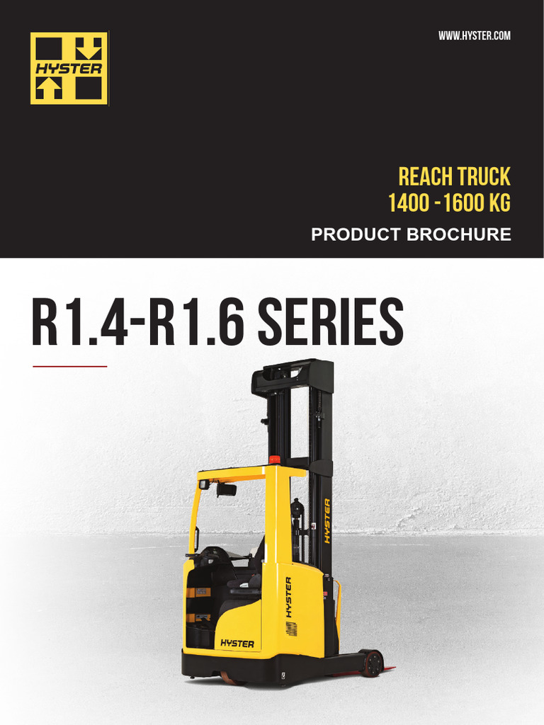 Hyster Reach Truck R1.4-1.6 HYM | PDF | Truck | Transport