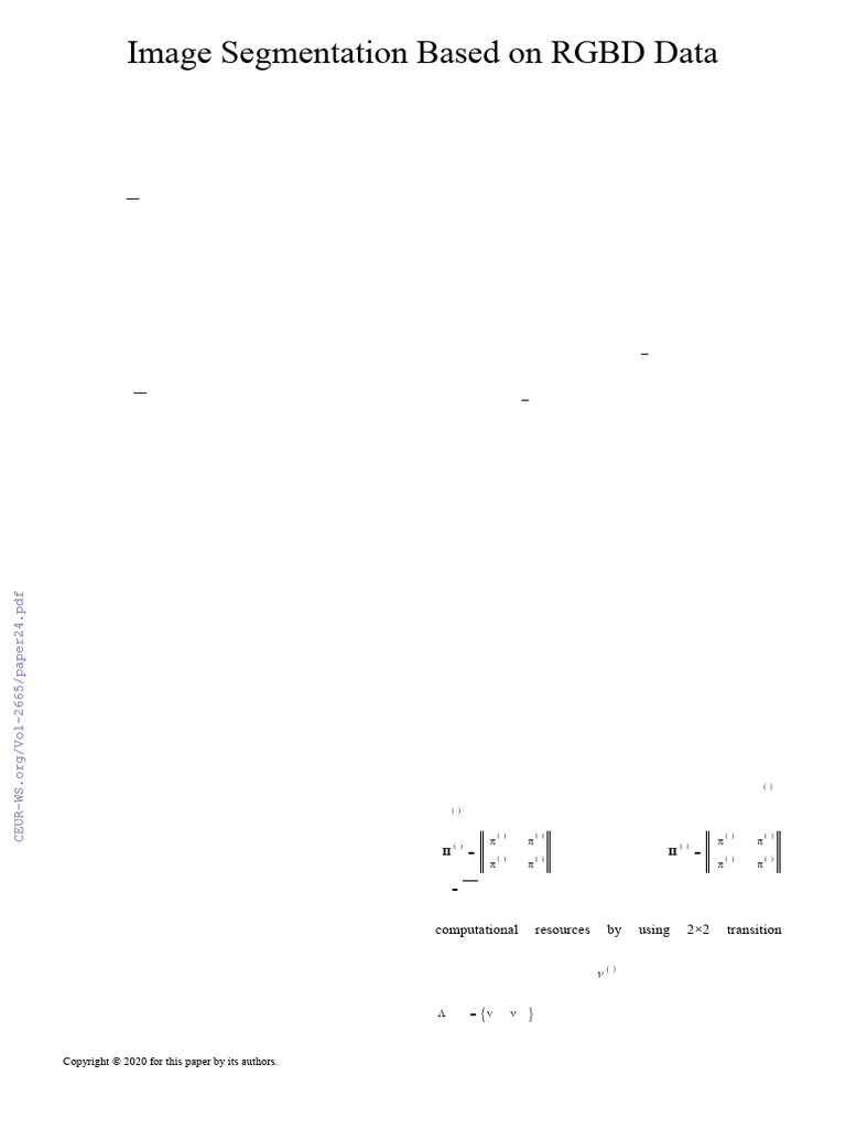 Image Segmentation Based on RGBD Data | PDF | Image Segmentation ... Image Segmentation Based on RGBD Data | PDF | Image Segmentation ...