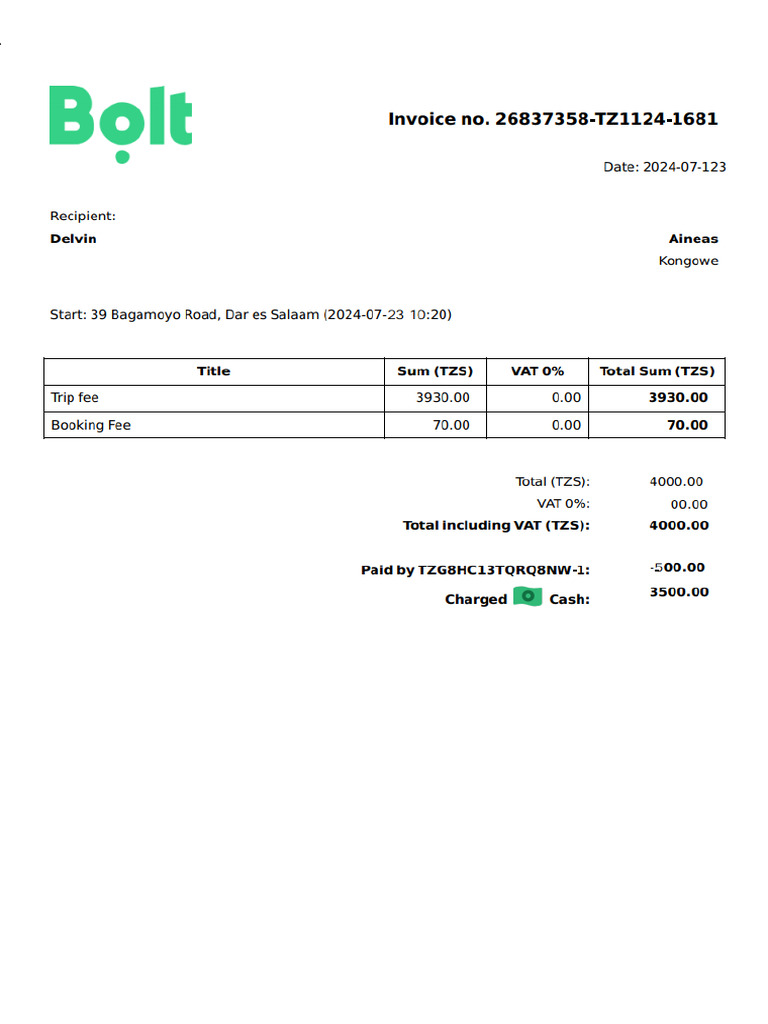 Cosco Invoice 1 | PDF