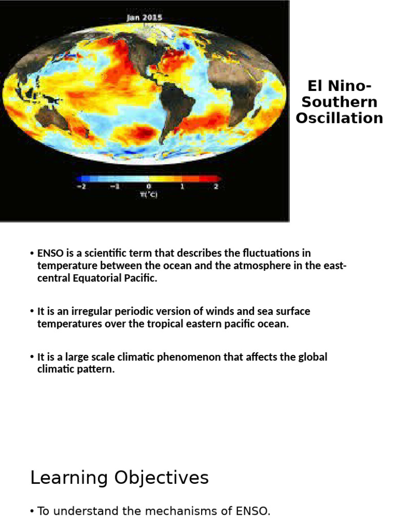 Understanding ENSO: El Niño & La Niña | PDF | Tropical Cyclones | Climate