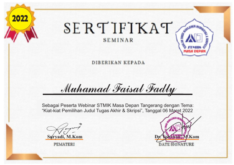 Kiat-Kiar Pemilihan Judul Skripsi 6 Mar 22 | PDF