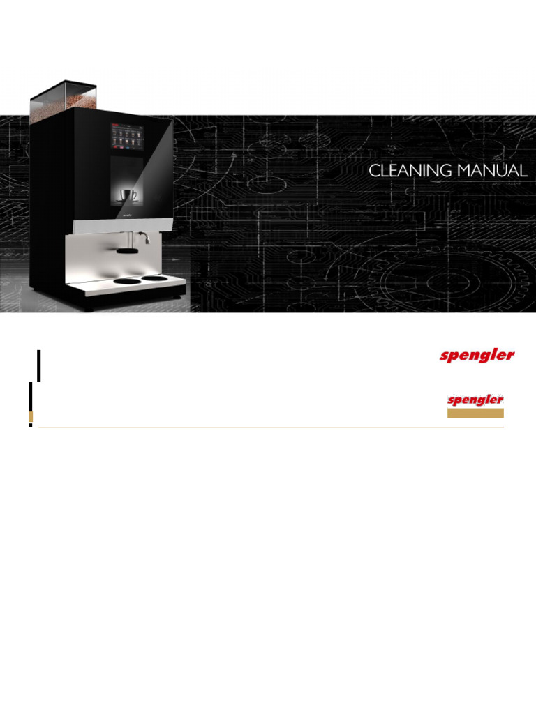 PSL Series Cleaning Manual | PDF | Dishwasher