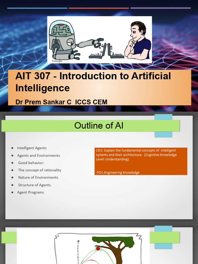 AI Course: Intelligent Agents & Problem Solving | PDF | Artificial Intelligence | Intelligence ...